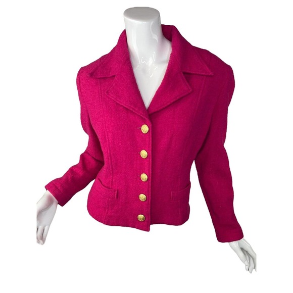The Limited | Jackets & Coats | Vintage The Limited Collection Fuchsia ...